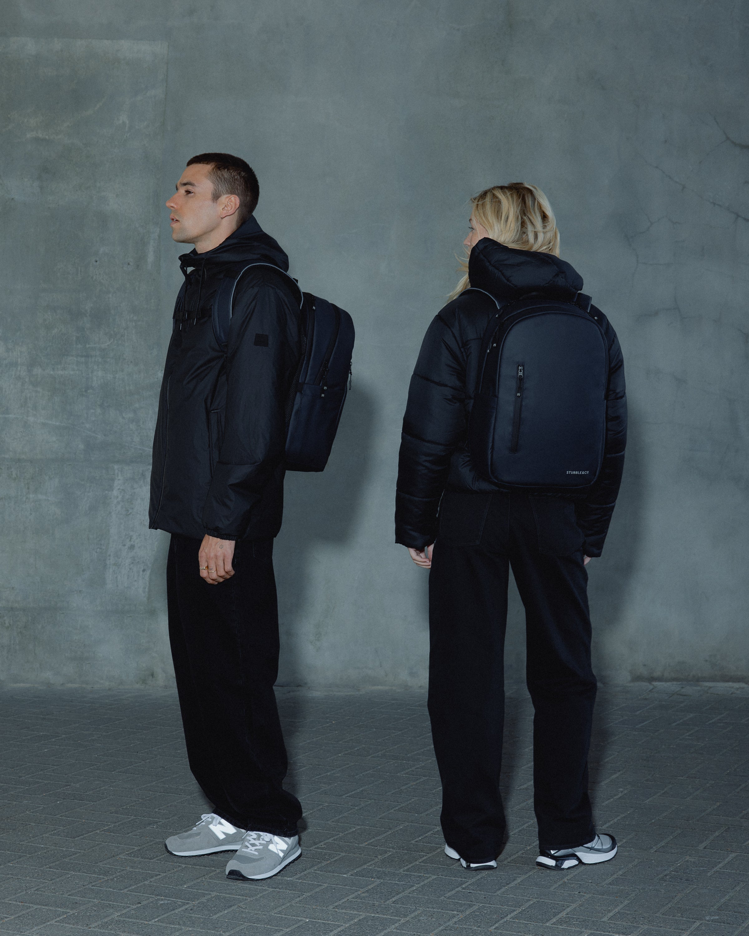 Blue Backpacks | Tasmin and Midnight Blue | Stubble & Co