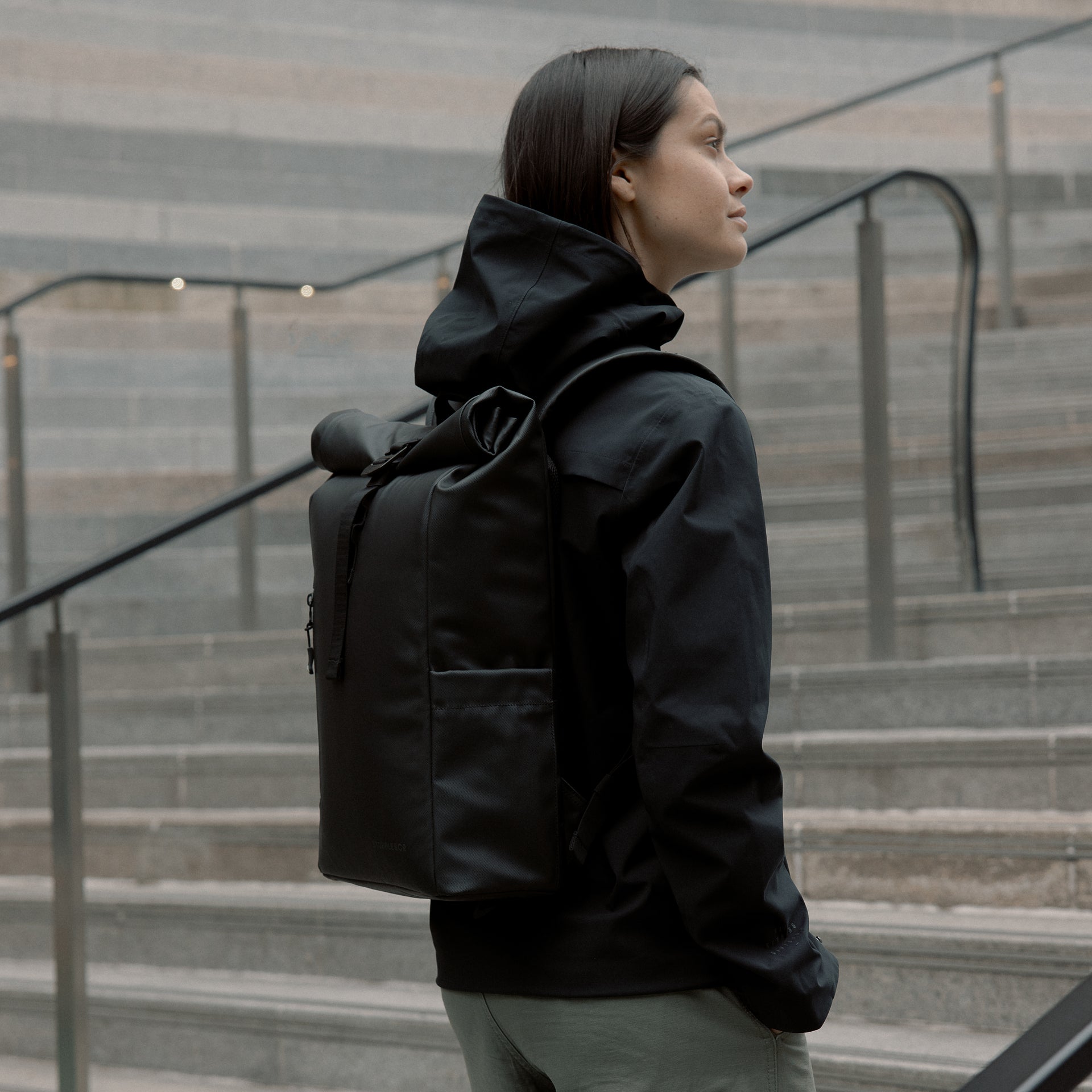 The Roll Top 15L Backpack: Mini Backpack with Waterproof Materials