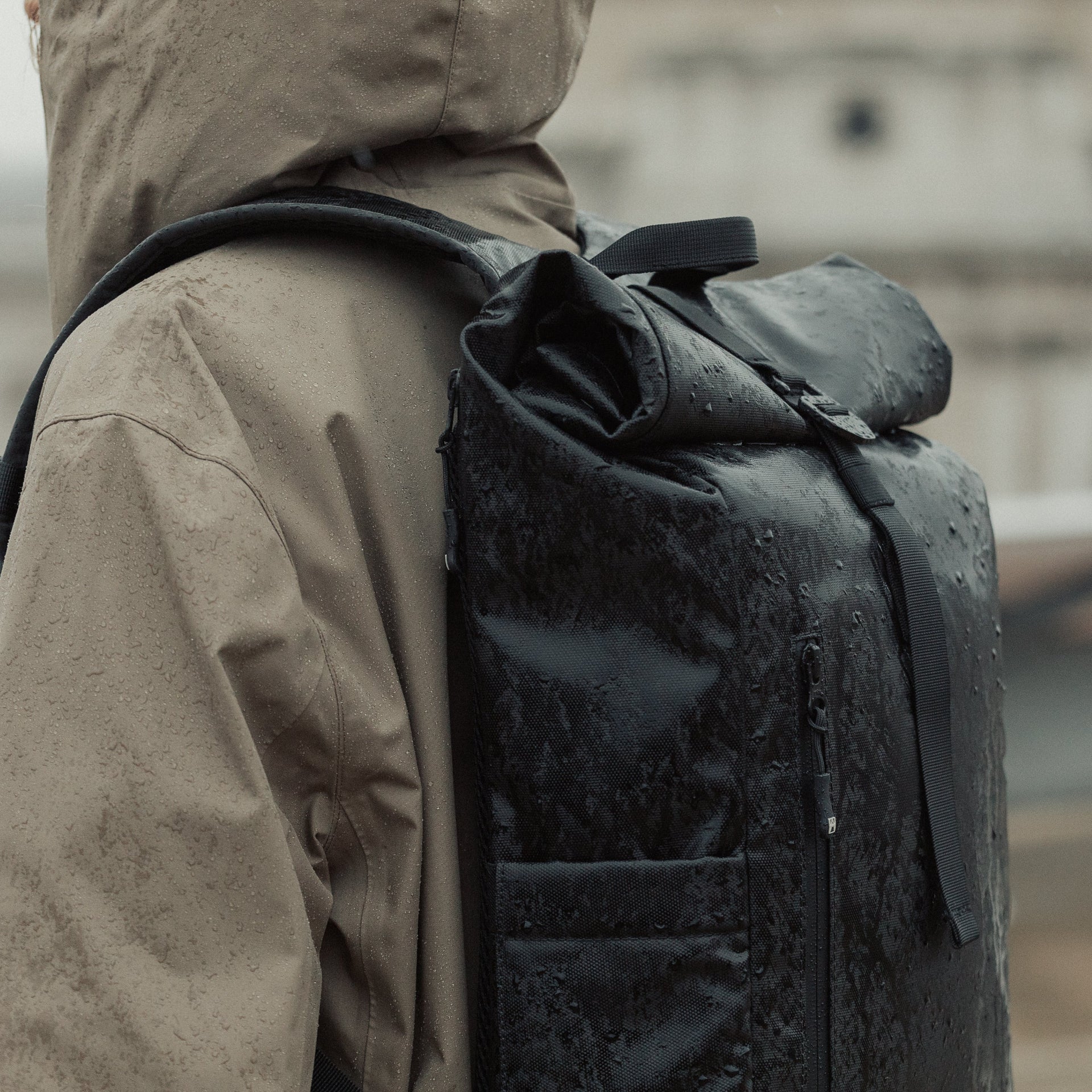 The Roll Top 15L Backpack: Mini Backpack with Waterproof Materials