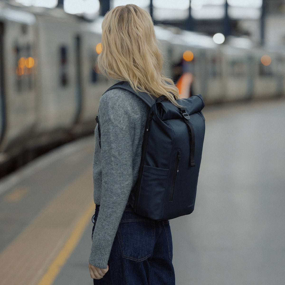 The Roll Top 15L Backpack: Mini Backpack with Waterproof Materials