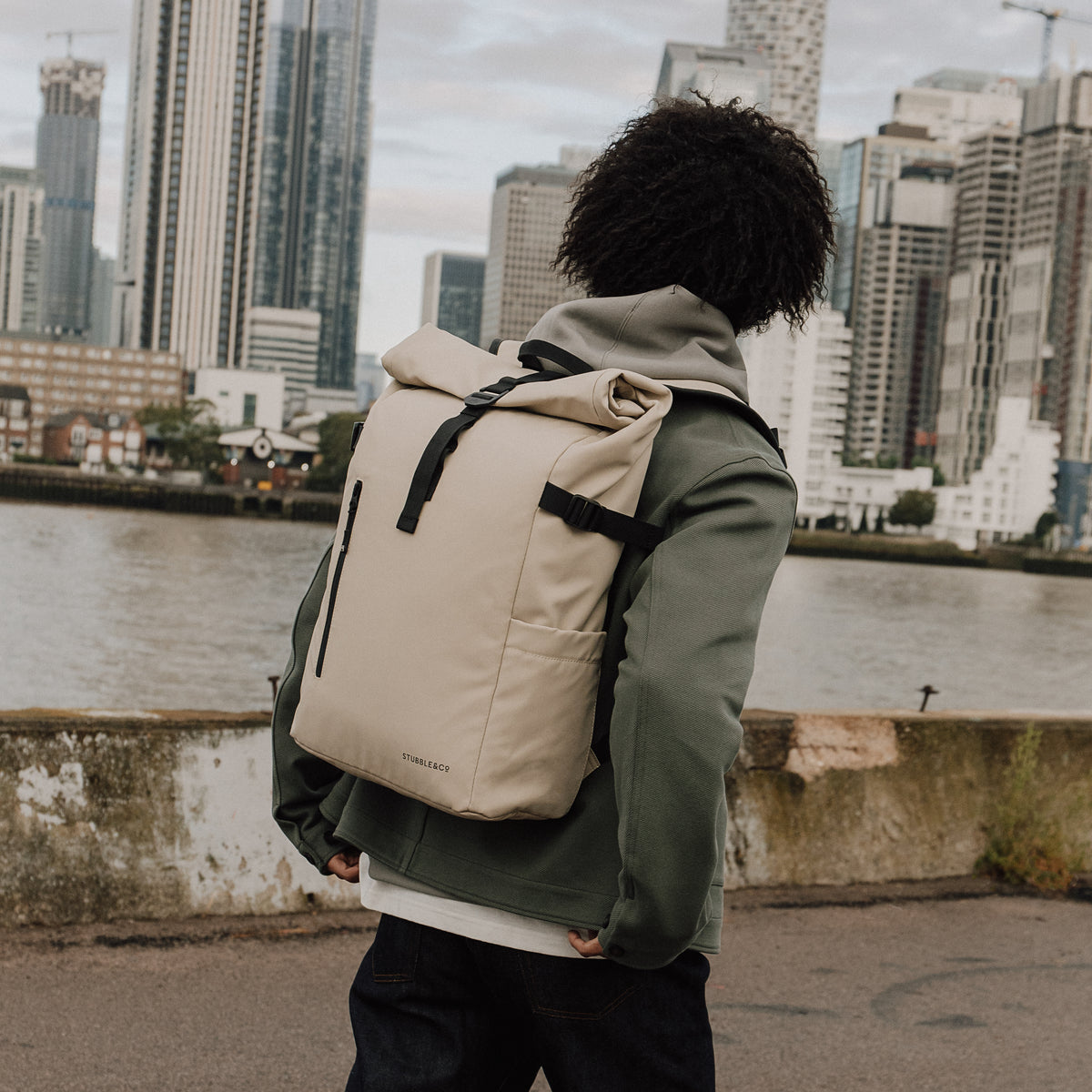 The Roll Top 20L Backpack: Waterproof Materials & Laptop Pocket
