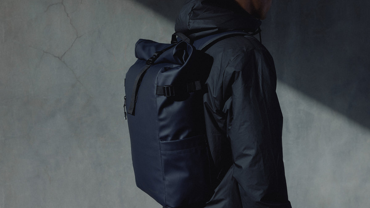 Blue Backpacks | Tasmin and Midnight Blue | Stubble & Co
