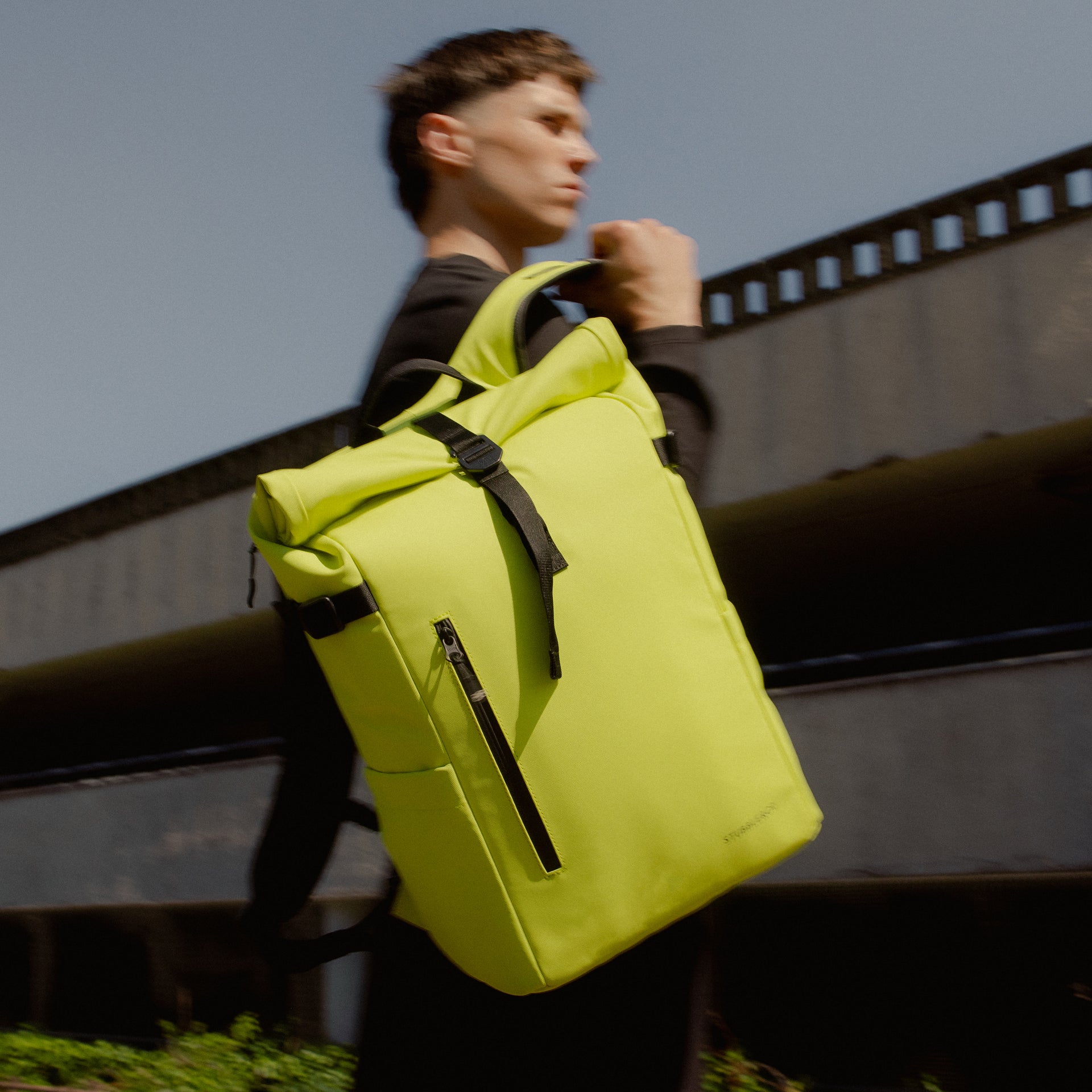 The Roll Top 20L Backpack: Waterproof Materials & Laptop Pocket