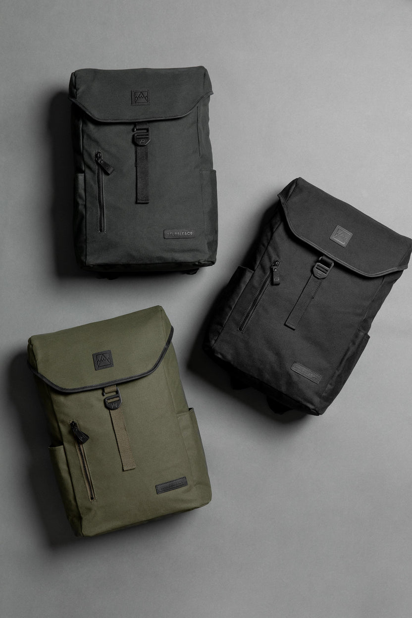 The Backpack | Comfortable Canvas Design | Stubble & Co
